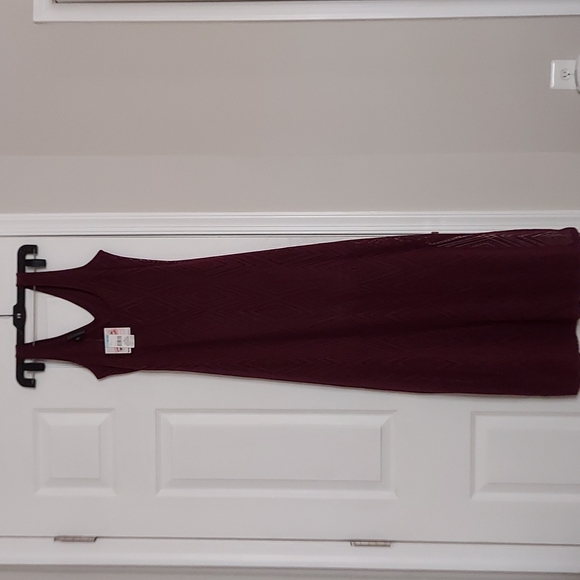 Metaphor | Dresses | Nwt Metaphor Graphic Side Slit Sleeveless Maxi ...